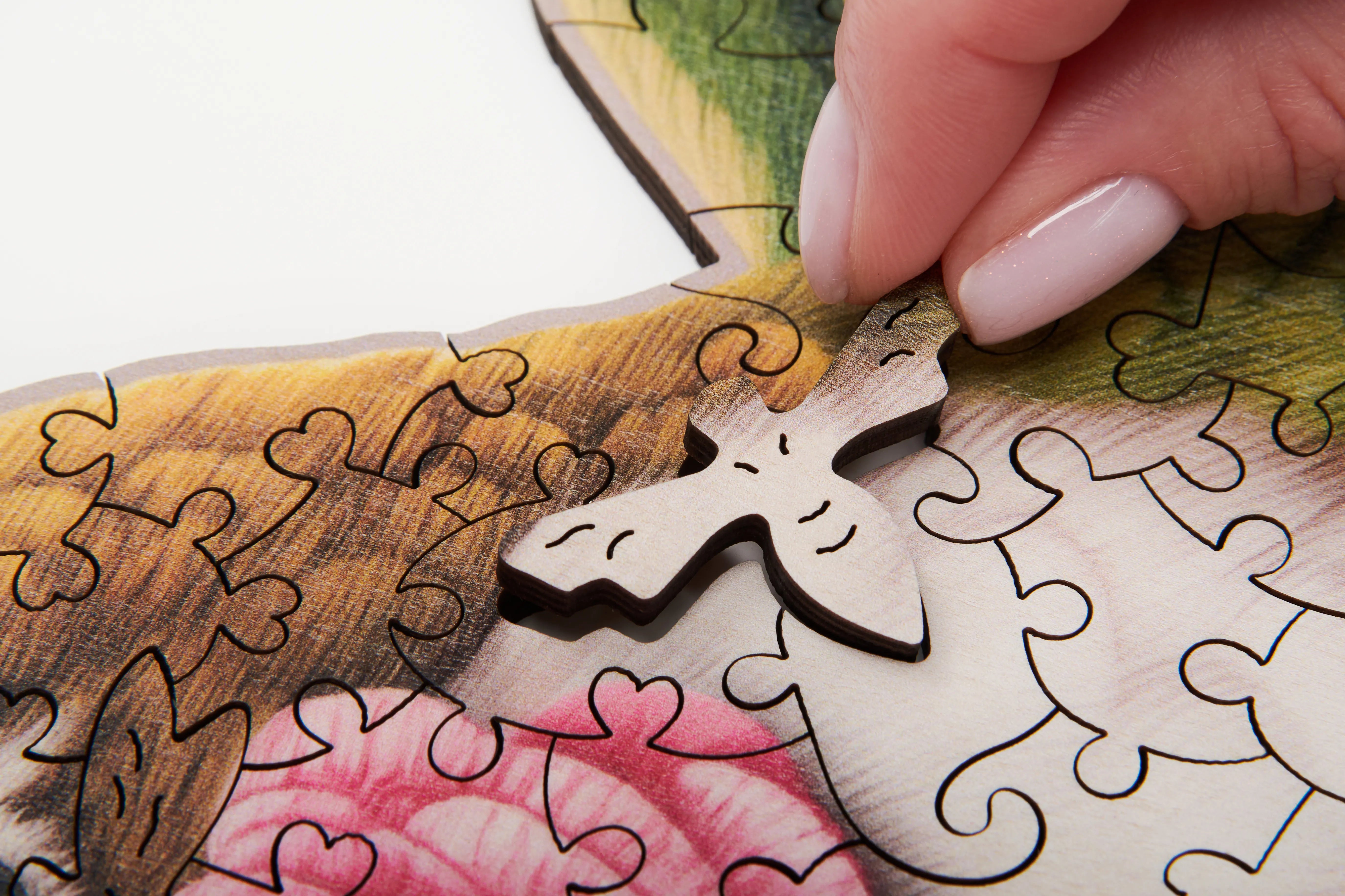 How Jigsaw Puzzles Wooden for Adults Train Your Brain – LEOGOR